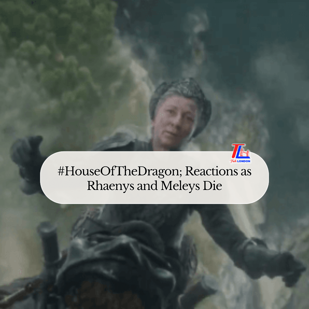 #HouseOfTheDragon; Reactions as Rhaenys and Meleys Die | TrekLondon